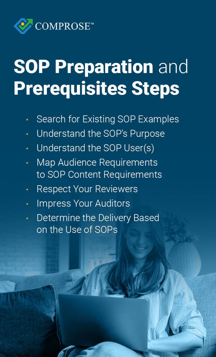 Writing a Standard Operating Procedure: Preparation and Prerequisites