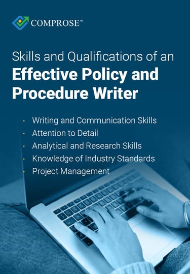 Who is the Policy and Procedure Writer in Your Organization?