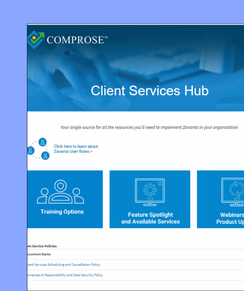 System Admin | Policy and Procedure Management System Comprose