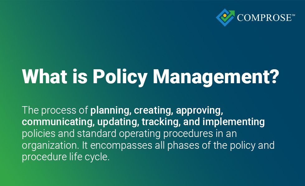 What is Policy Management?